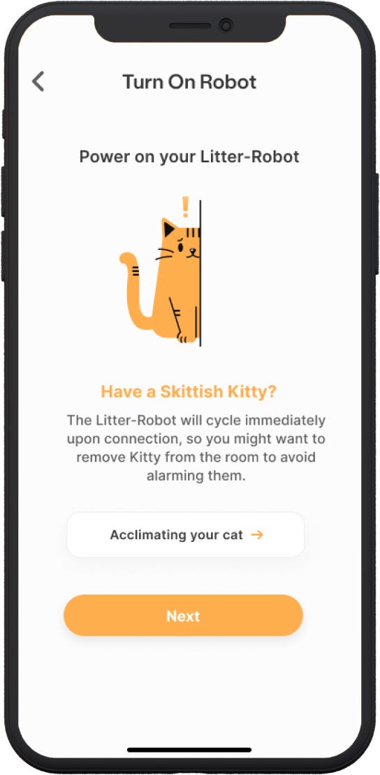 Onboarding the Litter Robot to the Whisker App | Litter-Robot